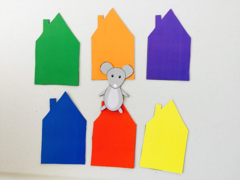 Little Mouse, Little Mouse, Are you in a red house? Printable game ...